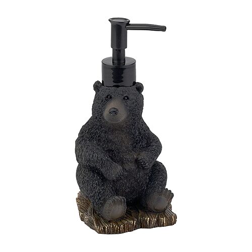Click here for Avanti Black Bear Lodge Soap/Lotion Dispenser  One... prices
