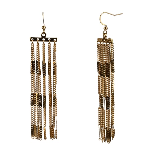 Click here for Bold Elements Chain Womens Drop Earrings  One Size... prices