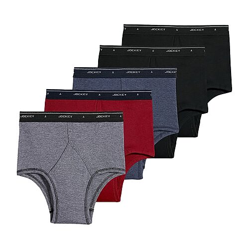 Click here for Jockey Cotton Bonus Pack Mens 5 Pack Briefs 9865... prices