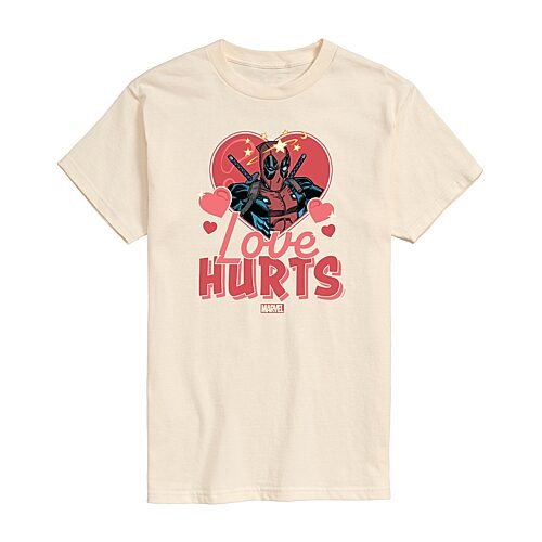 Click here for Love Hurts Tee Womens Juniors Crew Neck Short Slee... prices
