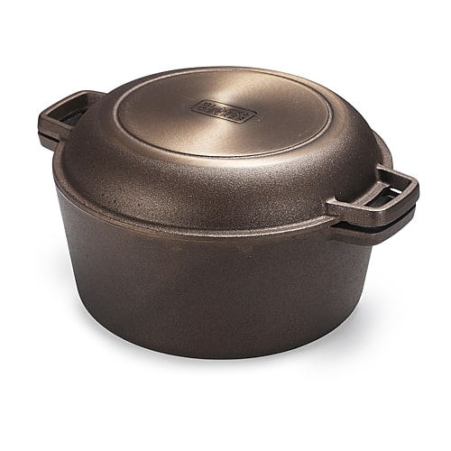 Click here for Black+Decker 5 Qt Non-Stick 2-pc. Cast Iron Dutch... prices