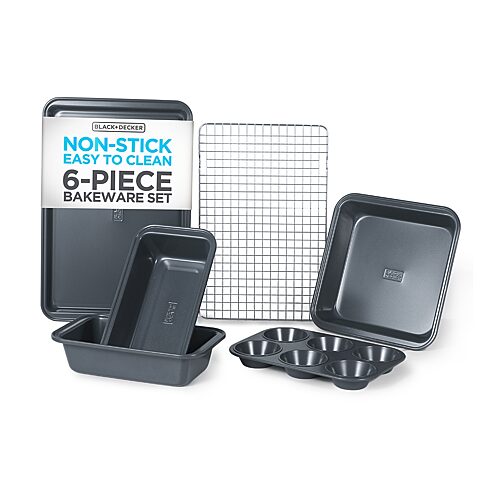 Click here for Black+Decker 6-pc. Non-Stick Bakeware Set  One Siz... prices