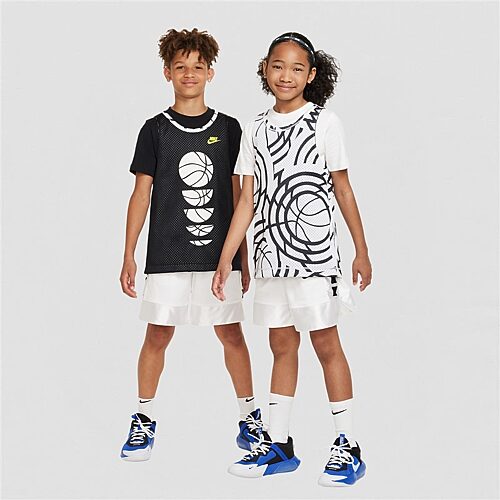 Click here for Nike Big Kid Boys Basketball Short  Large  White prices