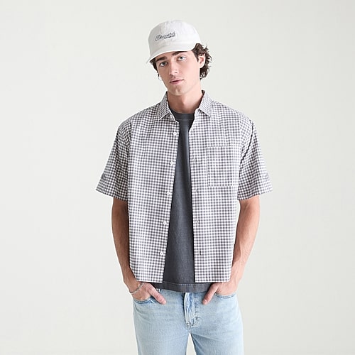 Click here for AEROPOSTALE Mens Short Sleeve Boxy Fit Stretch Fab... prices