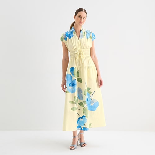Click here for Melonie T Womens V Neck Short Sleeve Cap Maxi Dres... prices