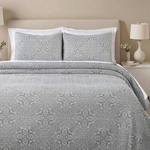 Click here for SUPERIOR Enzy Floral MatelassÃ© Textured Woven Bed... prices