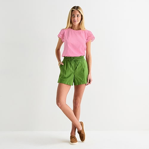 Click here for St. Johns Bay Womens Pull-On Short  Petite X-large... prices