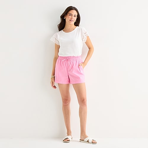 Click here for St. Johns Bay Womens Pull-On Short  X-large  Pink prices