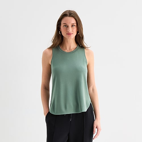 Click here for Stylus Womens Crew Neck Sleeveless Tank Top  Mediu... prices
