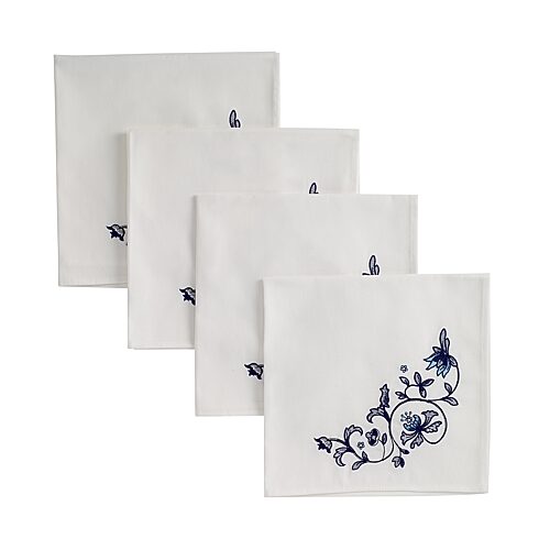 Click here for Spode(R) Blue Portofino Blue & White Floral Napkin... prices