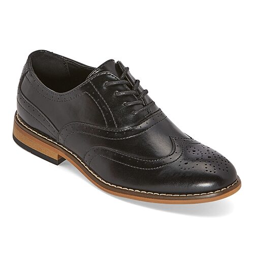 Click here for Stacy Adams Dunbar Little & Big Kid Boys Wing Oxfo... prices