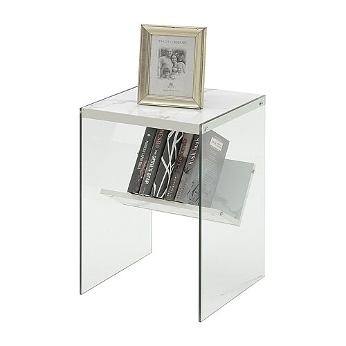 Click here for Convenience Concepts Soho End Table  One Size  Whi... prices