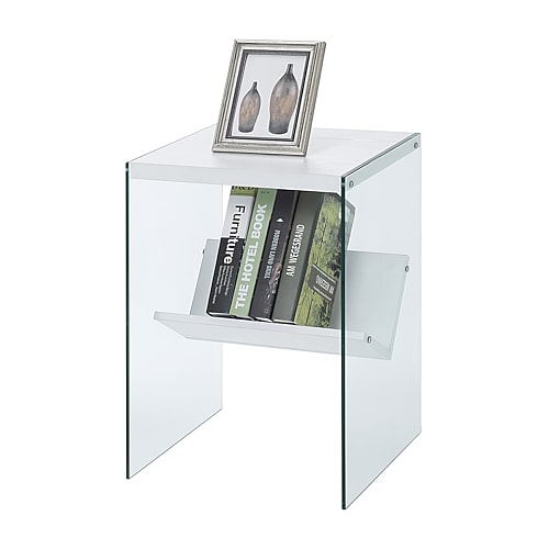 Click here for Convenience Concepts Soho End Table  One Size  Whi... prices