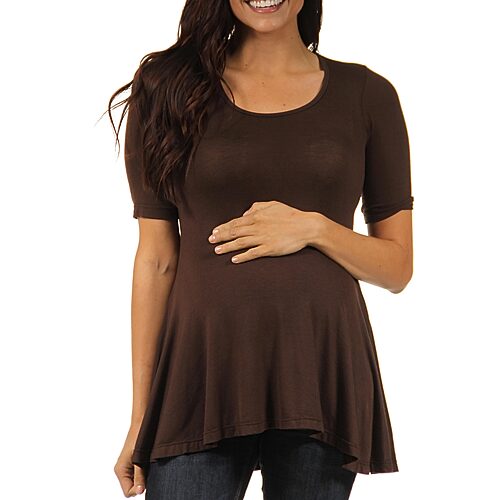 Click here for 24/7 Comfort Apparel-Maternity Womens Scoop Neck S... prices