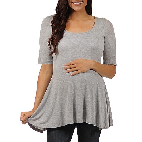 Click here for 24/7 Comfort Apparel-Maternity Womens Scoop Neck S... prices