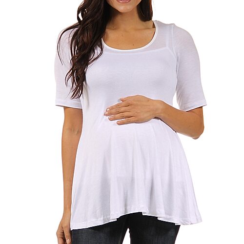 Click here for 24/7 Comfort Apparel-Maternity Womens Scoop Neck S... prices