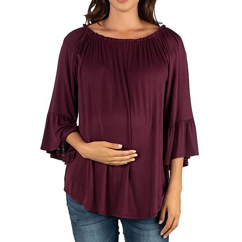 Click here for 24/7 Comfort Apparel-Maternity Womens Round Neck 3... prices