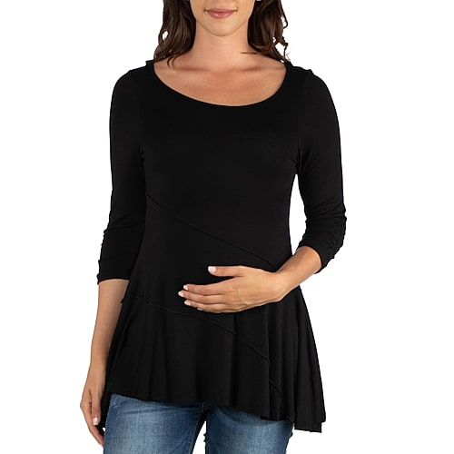 Click here for 24/7 Comfort Apparel-Maternity Womens Round Neck 3... prices