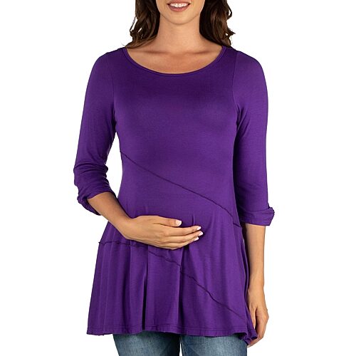 Click here for 24/7 Comfort Apparel-Maternity Womens Round Neck 3... prices