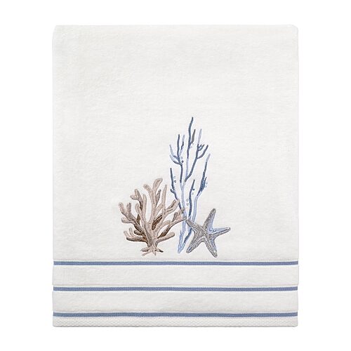 Avanti Abstract Coastal Bath Towel Collection