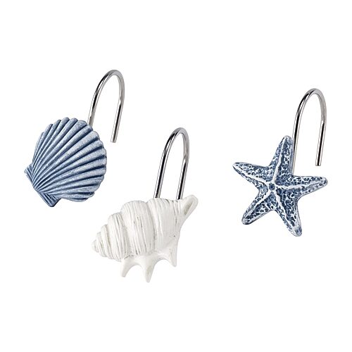 Click here for Avanti Abstract Coastal Shower Curtain Hooks prices