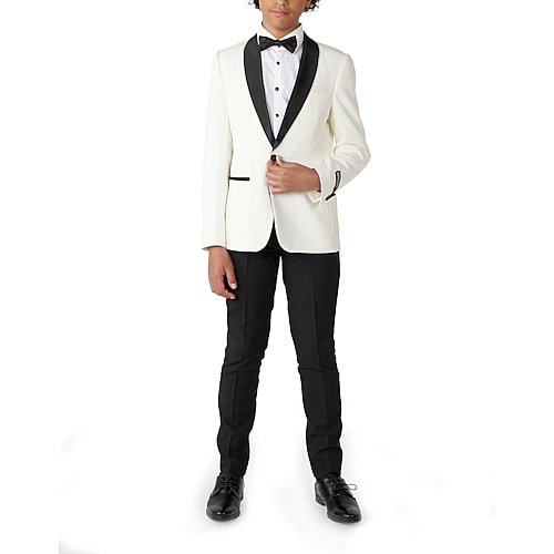 Click here for Opposuits Big Kid Boys 3-pc. Tuxedo  12  White prices