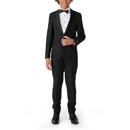 Click here for Opposuits Big Kid Boys 3-pc. Tuxedo  14  Black prices