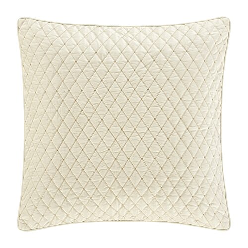 Click here for J. Queen New York Grandeur Winter White Euro Quilt... prices