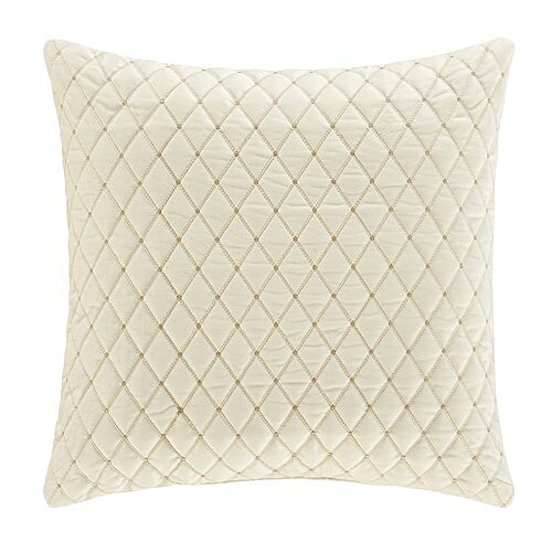 Click here for Queen Street Gabriel Winter White Square Throw Pil... prices