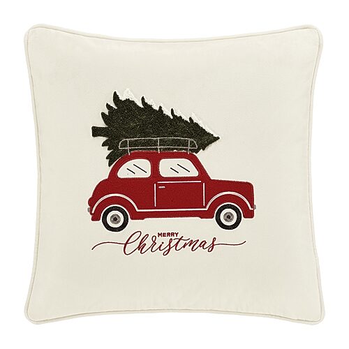 Click here for J Queen New York Christmas Car Decorative Pillow... prices
