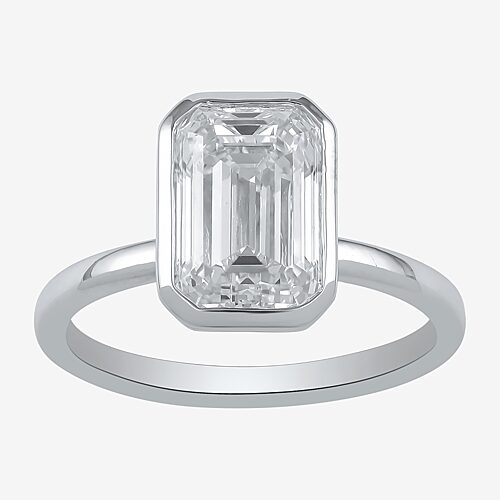 Click here for (F / Si1) Womens 3 CT. Lab Grown White Diamond 10K... prices