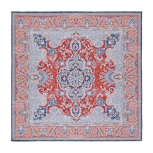 Safavieh Tucson Tate 6X6 Indoor Square Area Rug  One Size  Orange