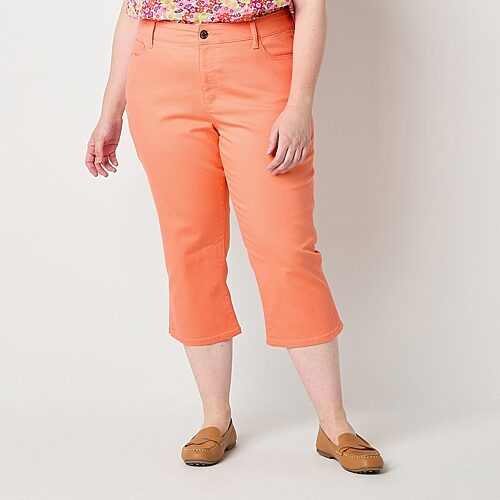 Click here for St. Johns Bay Womens Skinny Mid Rise Skinny Fit Pl... prices