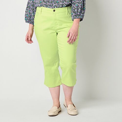 Click here for St. Johns Bay Womens Skinny Mid Rise Skinny Fit Pl... prices