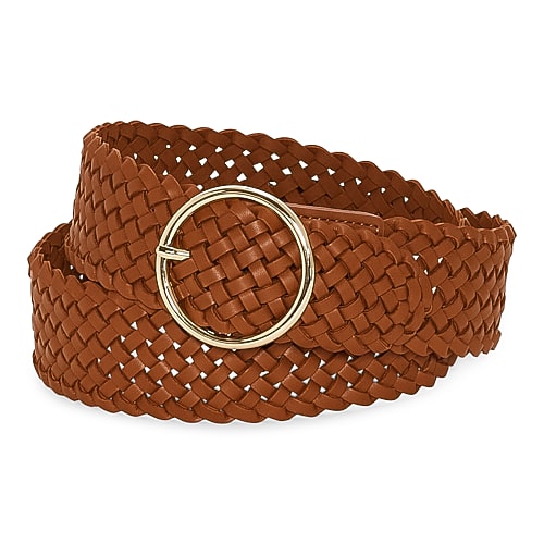 Click here for Liz Claiborne Braided O Ring Womens Belt  Small  B... prices