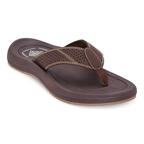 Click here for St. Johns Bay Mens Cushion Footbed Flip-Flops  X-l... prices