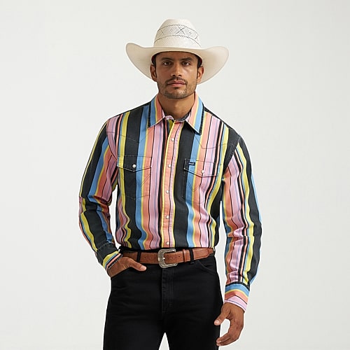 Click here for Lee Mens Long Sleeve Regular Fit Button-Down Shirt... prices
