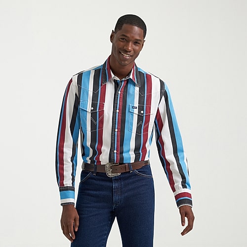 Click here for Lee Mens Long Sleeve Regular Fit Button-Down Shirt... prices