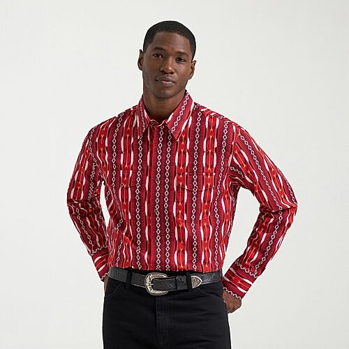 Click here for Lee Mens Long Sleeve Regular Fit Button-Down Shirt... prices
