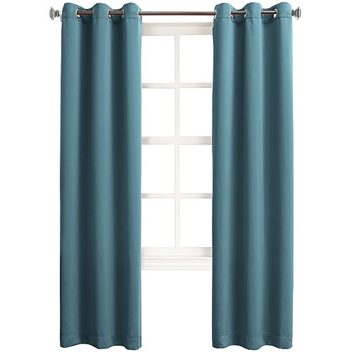 Click here for Tabbey Room Darkening Grommet Curtain Panel - Mari... prices
