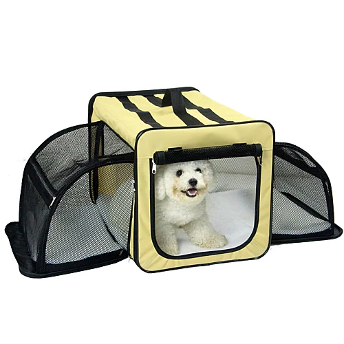 Click here for Pet Life Capacious Dual-Expandable Wire Folding Li... prices
