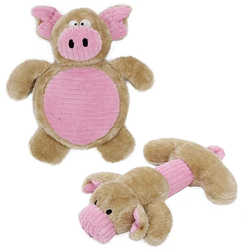 Click here for Pet Life Cozy Play Plush 2 Set Of Matching Squeaki... prices