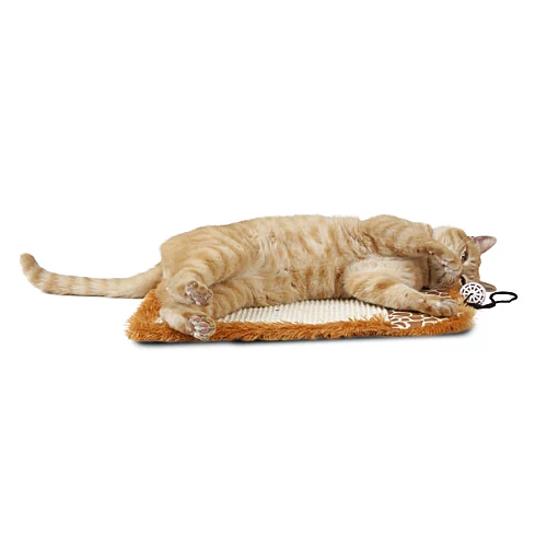 Click here for Pet Life Cat Scratcher  One Size  Brown prices