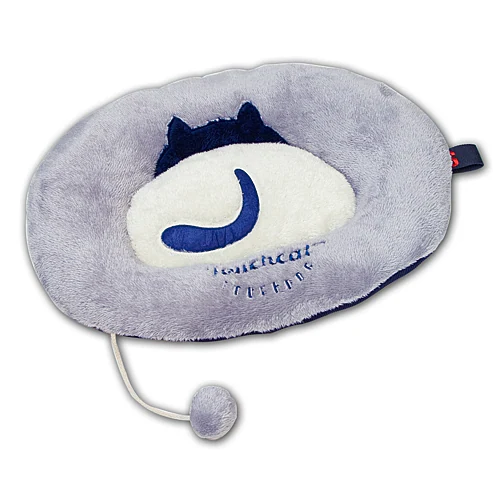 Touchcat Kitty-Tails Fashion Designer Fashion Premium Cat Pet Bed  One Size  Gray