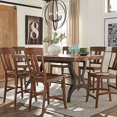 Click here for The District 7-Pc Counter Height Dining  One Size... prices
