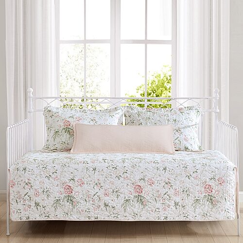 Click here for Laura Ashley Breezy Floral 4-Pc. Quilt Set  Daybed... prices