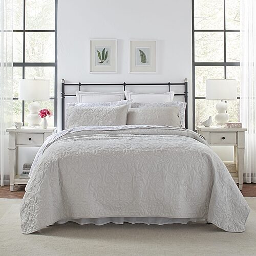 Click here for Laura Ashley Felicity Floral Reversible Quilt Set... prices