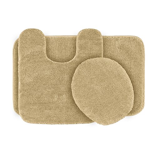 Garland Traditional 3pc. Bathroom Rug Set