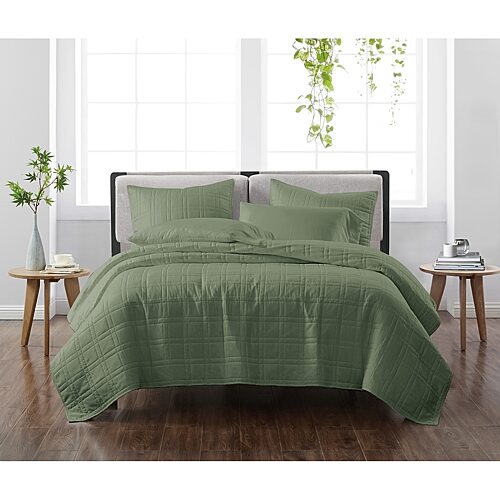 Click here for Cannon Heritage 2-Pc. Quilt Set  Twin/Twin Xl - Gr... prices
