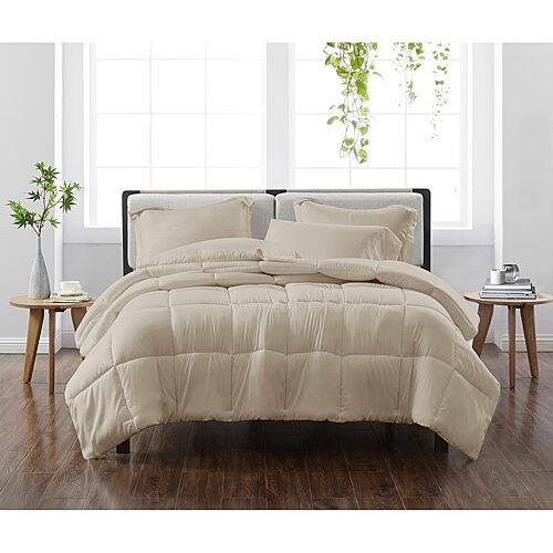 Click here for Cannon Heritage Solid 3pc. Comforter Set prices